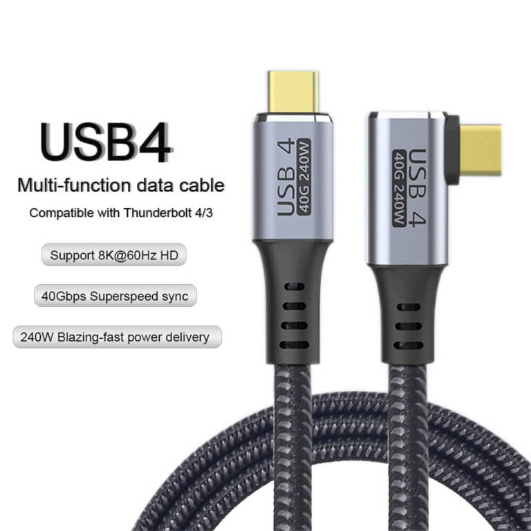 USB4 cable 240W USB type C cables 40gps wholesale China