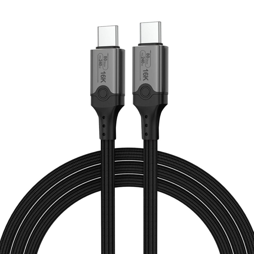 USB 5 cables wholesale thunderbolt 240w fast charging USB C